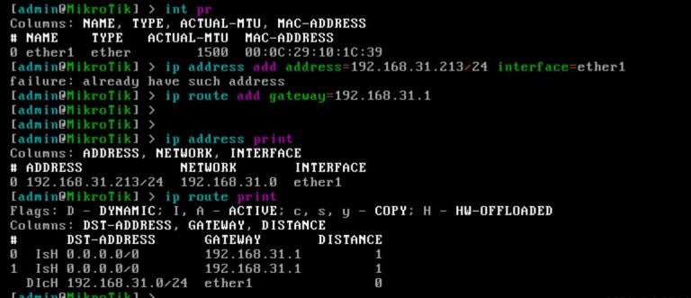RouterOS系统配置IP_修改系统密码 - Sleep's Blog